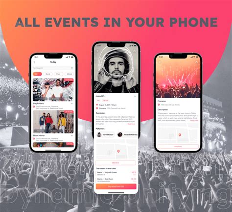 Event Mobile App On Behance