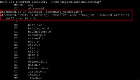 Compiler Warning Unused Variable ‘charid Wunused Variable Uint32