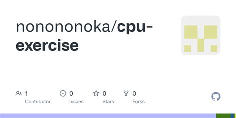 Github Nonononoka Cpu Exercise