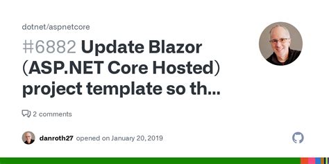 Update Blazor Aspnet Core Hosted Project Template So That It Is Easy To Toggle Between Client