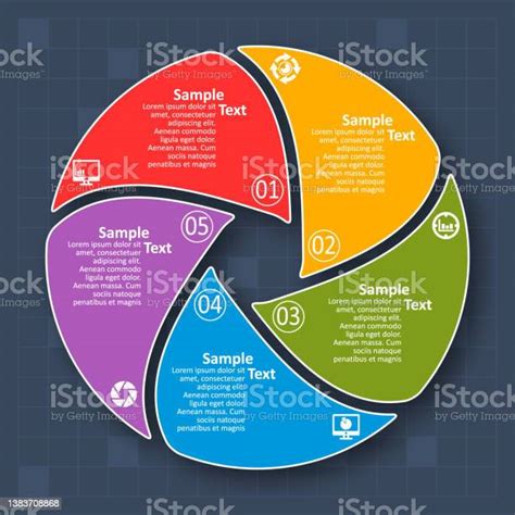 추상 3d 종이 인포 그래픽 비즈니스 템플릿 벡터 일러스트레이션 인포그래픽에 대한 스톡 벡터 아트 및 기타 이미지 인포그래픽 3차원 형태 벡터 Istock