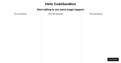 React Collapse Pane Examples Codesandbox