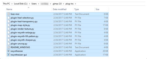 gimp resynthesizer plugin tutorial to install and use