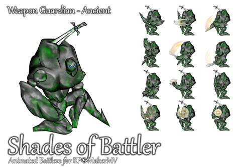 RPG Maker MV Battler Weapon Guardian Ancient By ShadowHawkDragon On DeviantArt
