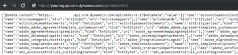 Getting Lookup Fields From Dynamics 365 Web Api Url Carl De Souza