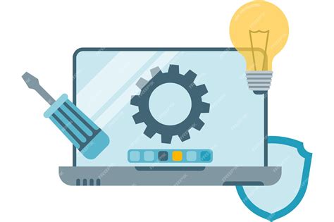 Premium Vector Computer