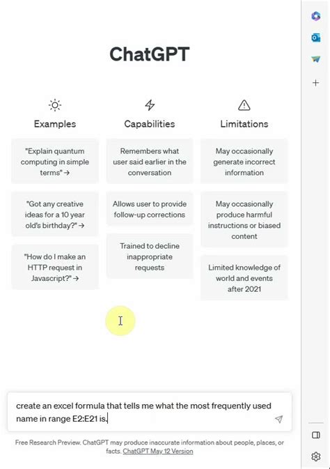 Use Chatgpt To Help Create Formulas In Excel Shorts Youtube