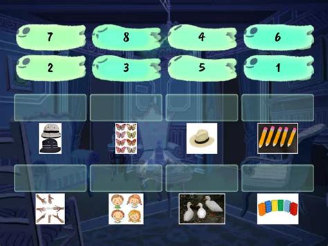 Ένωσε τους αριθμους με τις ποσότητες Match Up