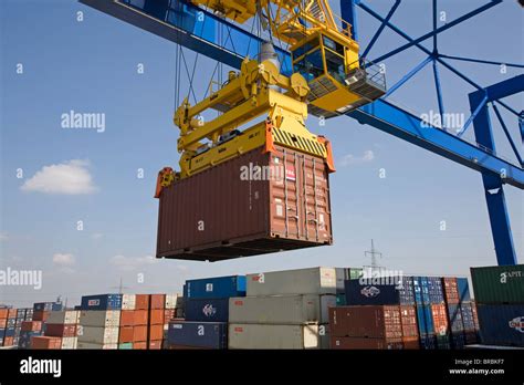 Container Terminal Duisburg Trimodal Terminal D3t Duisburg Germany