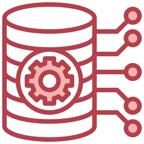 Data Surang Red Icon Data Surang Red Icon