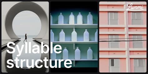 Syllable Structure Images — Free Hd Download On Lummi