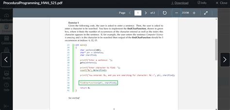 Solved Procedural Programminghw6s21pdf Download Info X