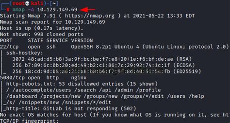 Ready Hackthebox Walkthrough Hacking Articles