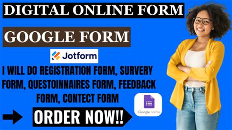 Setup Unique Online Form Jotform Typeform Google Form Cognito Form Surveys By Cheryl Enney