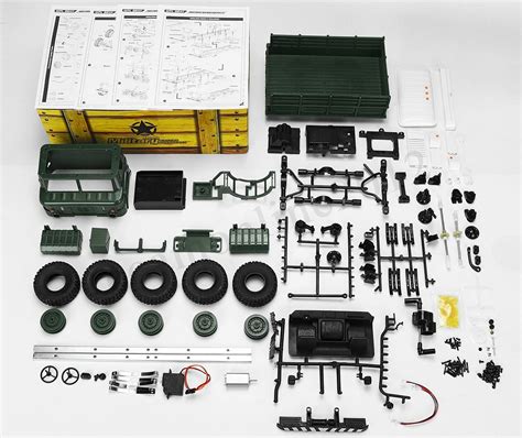 Конструктор WPL Газ 66 грузовая - WPLB-24K-Green | детские игрушки с ...
