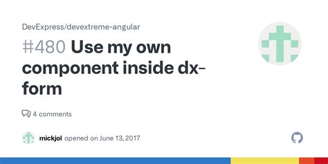 Use My Own Component Inside Dx Form Issue 480 DevExpress