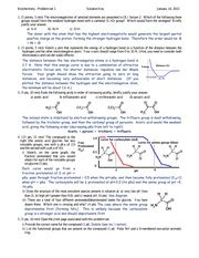 Biochemistry Problem Set 1 Solution Key Biochemistry Problem Set 1 Solution Key January 14