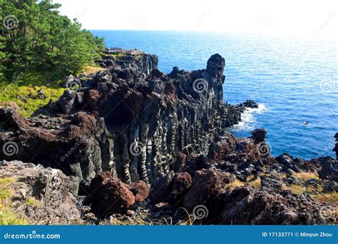 Jeju Volcanic Island Stock Image Image Of Clouds Climate 17133771