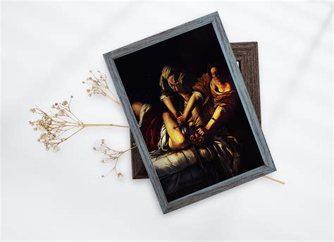 Artemisia Gentileschi Judith Beheading Holofernes Etsy