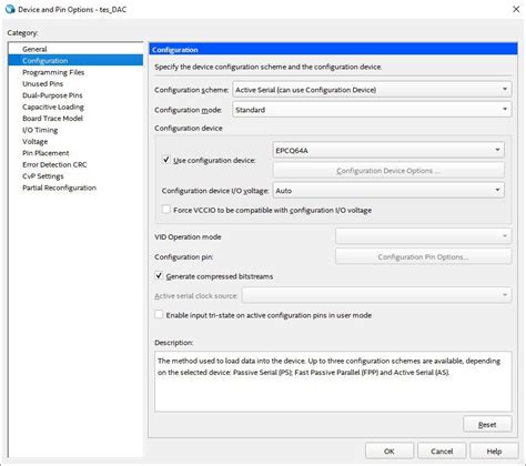 Cyclone 10lp FPGA Not Configuring Through Flash Chip EPCQ64A But Configures Ok Through JTAG