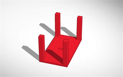 3d Design Double Pot Table Tinkercad