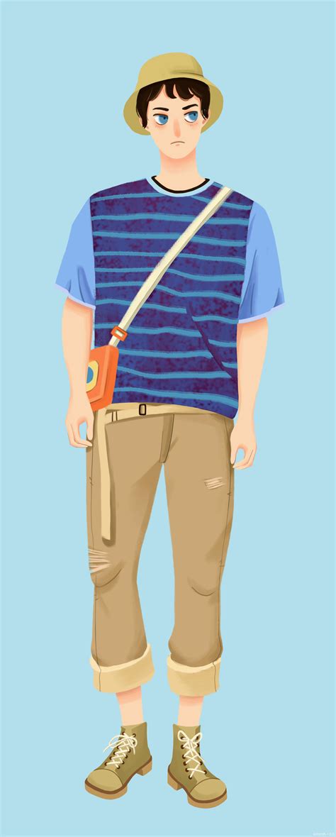 换装游戏风格插画设计作品 设计人才灵活用工 设计dna