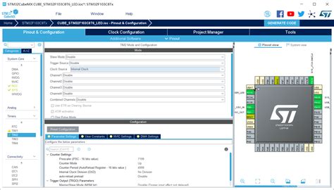 Stmcube学习记录（四） 定时器中断 Ll库（timer 2）stm32 Timer Ll Csdn博客