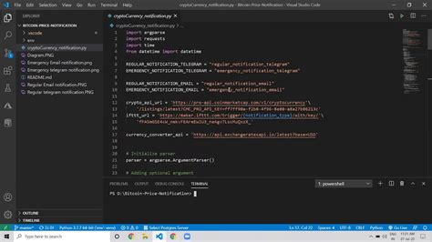 Bitcoin Price Notification Software Engineering Courses Project