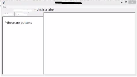 Canvas The Place Of Buttons Label And Widgets Python Stack Overflow