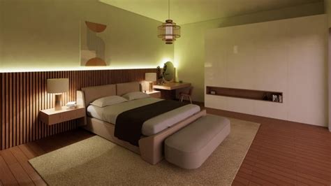 Revit Enscape Bedroom Render R Enscaperendering