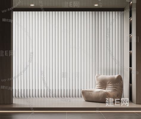 现代梦幻帘模型su模型下载 Id114576435 建e室内设计网