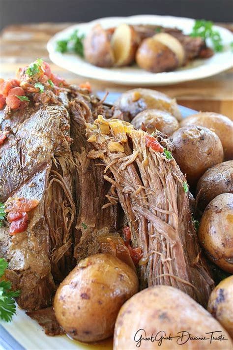 Crock Pot Boneless Beef Round Tip Roast Great Grub Delicious Treats