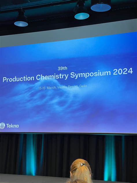 Liridon Aliti Phd On Linkedin Dtu Offshore Attended The Tekna Production Chemistry Symposium