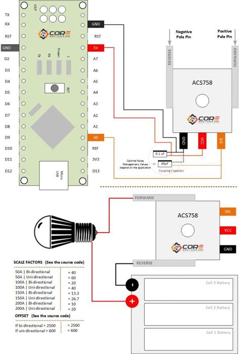 Allegro Acs758 Ac Dc Current Sensing Arduino Diagram