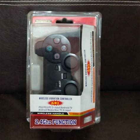 6 In 1 Game Controller 2 4g Wireless Dual Vibration Gamepad Controller Joystick For Ps2 Ps3 Pc