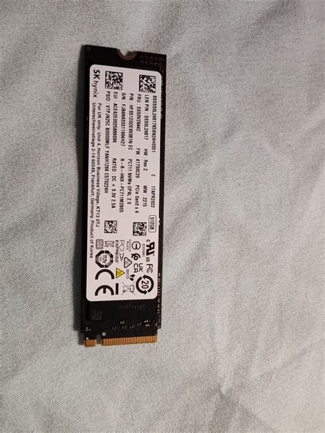 SkHynix 512gb NVME SSD Computers Tech Parts Accessories Computer Parts On Carousell