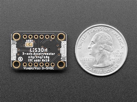 Adafruit Lis3dh Triple Axis Accelerometer 2g4g8g16g Id 2809