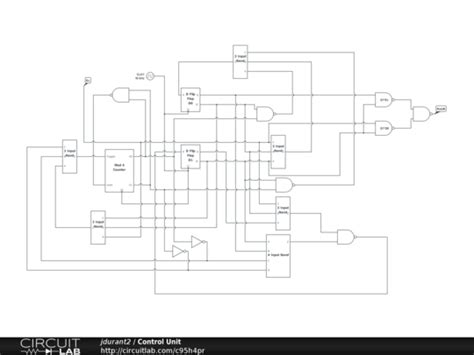 Control Unit CircuitLab