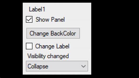 Winforms No Collapse If Controlhide Stack Overflow