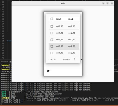 Mddatatable Getrowchecks Strange Behaviuors When Not All Rows Are Visible On Screen · Issue