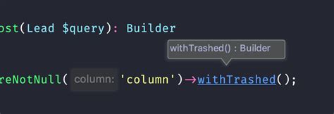 Call To An Undefined Method `withtrashed` Softdeletes · Issue 40