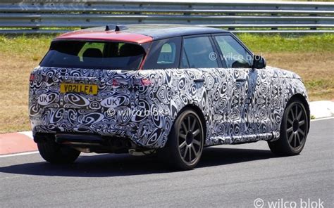 레인지로버 스포츠 Svr 테스트카 스파이샷