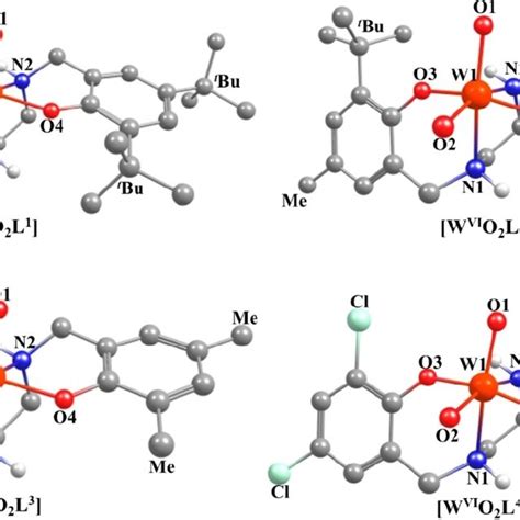 Dft Computed Structures Of The Isomer α Cis Symmetric A For