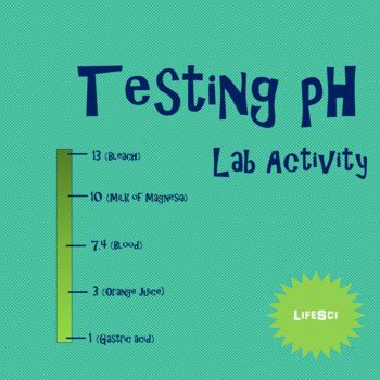 PH Lab Activity By LifeSci Teachers Pay Teachers