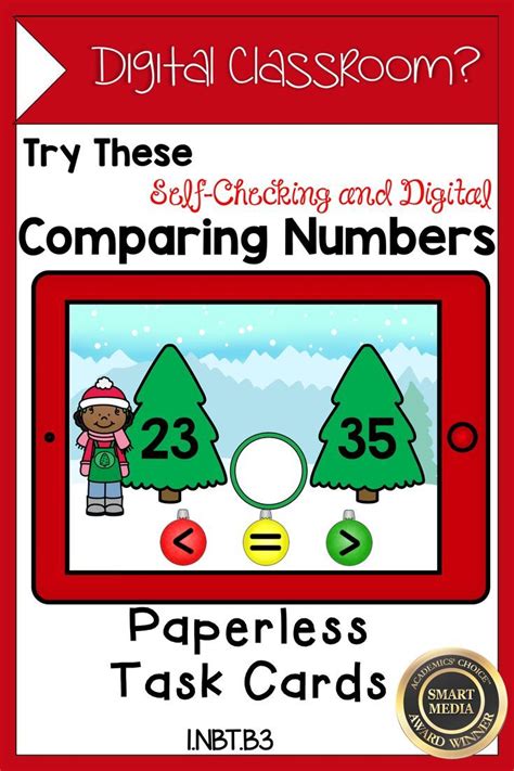 Greater Than Less Than Within Comparing Numbers Is Fun With These Christmas Theme Digital