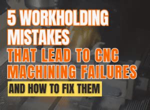 Workholding Mistakes That Lead To CNC Machining Failures And How To Fix Them At Rapid