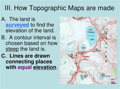 PPT Topographic Maps PowerPoint Presentation Free Download ID 1405150