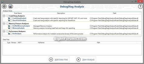 Debug Diagnostic Tool Windows 8 Help Forums