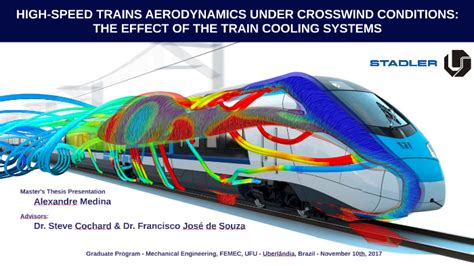 Masters Thesis High Speed Trains Aerodynamics Alexandre Medina By Alexandre Medina On Prezi