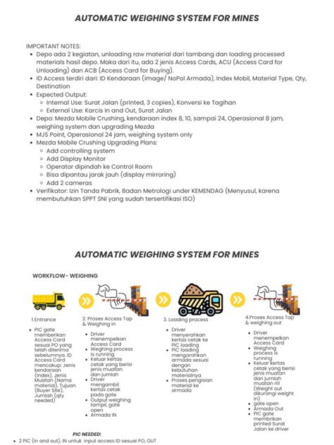 Automated Weighing System Planning Pdf